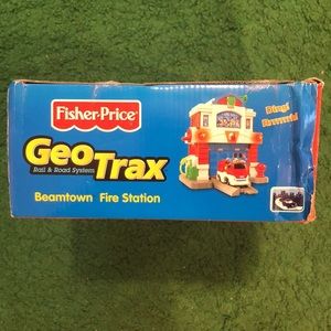 Fisher-Price | Toys | Nwt Fisherprice Geotrax Beamtown Fire Station ...